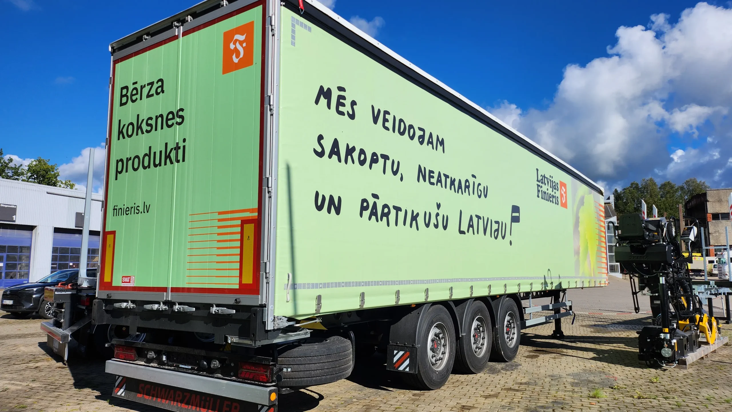 New Schwarzmüller Semi-Trailer Project in Cooperation with AS Latvijas ...